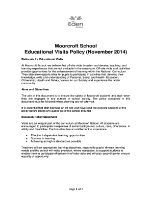 Fillable Online moorcroft hillingdon sch BMoorcroftb School Educational ...