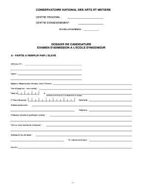 Remplissable En Ligne ipst-cnam CENTRE REGIONAL CENTRE DENSEIGNEMENT ...