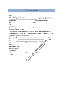 Fillable Online sampleforms Sampleforms.org - sampleforms Fax Email ...