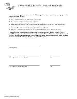 Fillable Online Sole Proprietor / Partnership Form Fax Email Print - pdfFiller