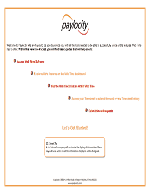 Fillable Online Employee Dashboard - Paylocity Resource Documents Fax ...