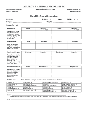 Fillable Online Patient Health Questionnaire v5 Fax Email Print - pdfFiller