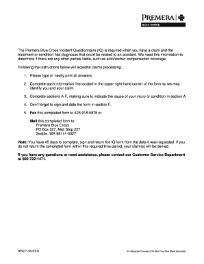 Fillable Online Incident Questionnaire - Timber Products Manufacturers ...