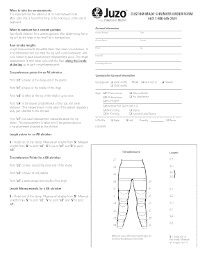 Fillable Online Shrinker Fax Form - Juzo Fax Email Print - pdfFiller