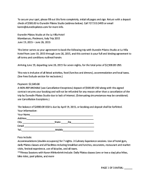 Fillable Online To secure your spot, please fill out this form ...