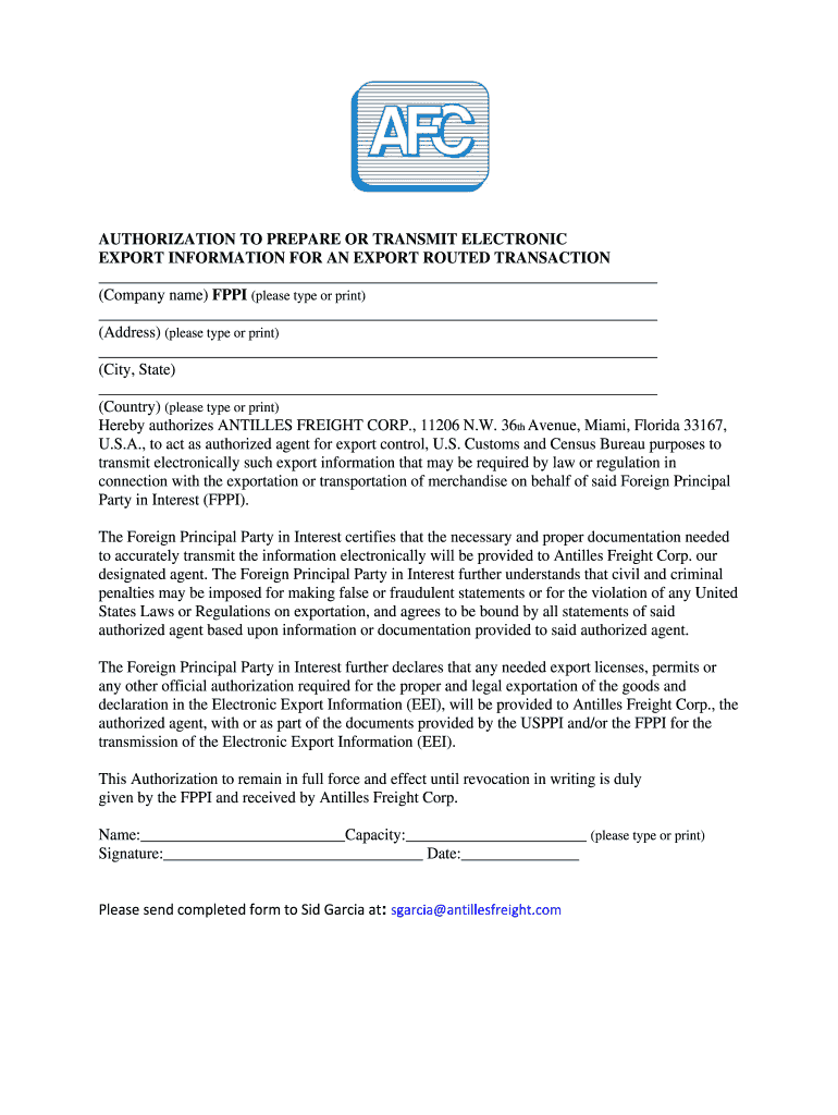 Fillable Online FPPI FORM Fax Email Print - pdfFiller