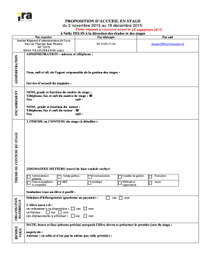 Fillable Online ira-lyon gouv Fiche-reponse - Institut R gional d'Administration de Lyon Fax ...