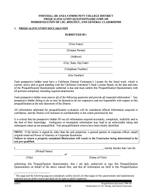 Fillable Online PreQual 1589-b105b Fax Email Print - pdfFiller