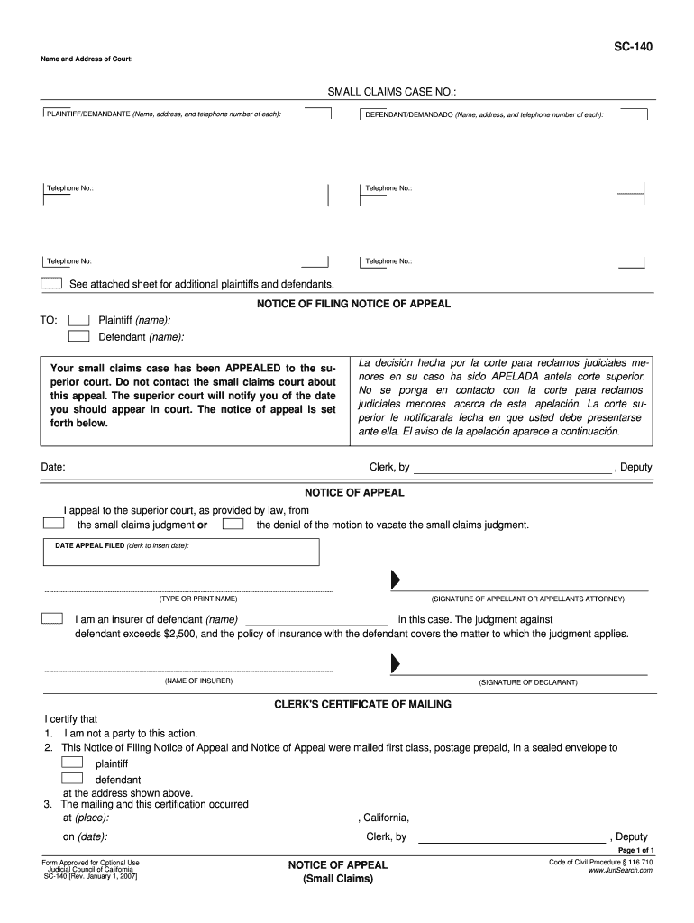 Fillable Online SC-140ofm Fax Email Print - pdfFiller