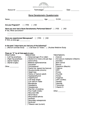 Fillable Online Bone Densitometry Questionnaire - bmimradbbcomb Fax ...