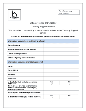 Doncaster Home Choice - Fill Online, Printable, Fillable, Blank | pdfFiller