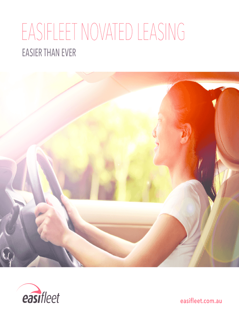 Fillable Online EASIFLEET NOVATED LEASING Fax Email Print - pdfFiller