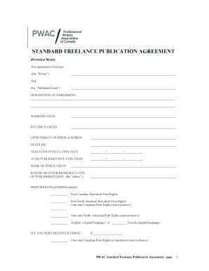Fillable Online pwac periodical model agreement - Aug30-13doc - pwac ...