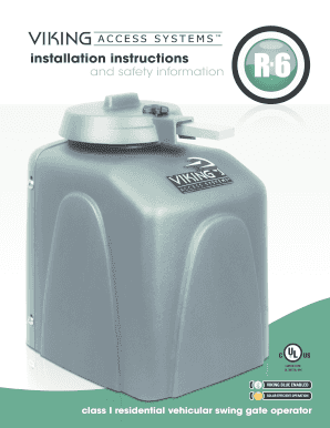 Fillable Online Viking Manual R6 swinger.qxd Fax Email Print - pdfFiller