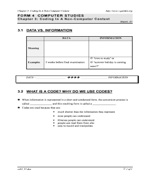 Fillable Online i-garden Form 4 computer studies 3.1 data vs ...