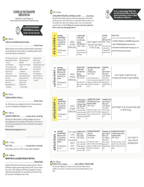 Fillable Online Welcome to Orientation Orientation Appalachian State ...