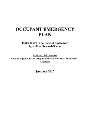 Fillable Online OCCUPANT EMERGENCY Fax Email Print - pdfFiller
