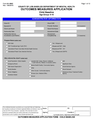 Fillable Online file lacounty Form MH #682 Fax Email Print - pdfFiller