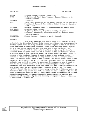 Fillable Online ED 436 524 Fax Email Print - pdfFiller