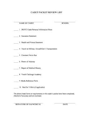 Fillable Online richmond k12 ga Checklist Form - Richmond County ...