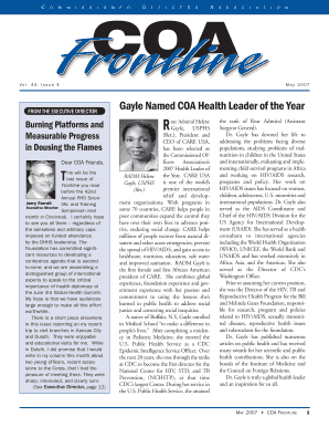 Coa Frontline - Fill Online, Printable, Fillable, Blank | pdfFiller