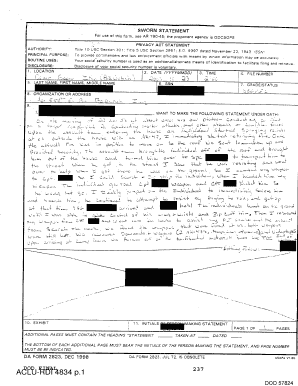Fillable Online thetorturedatabase SWORN STATE - thetorturedatabase Fax ...