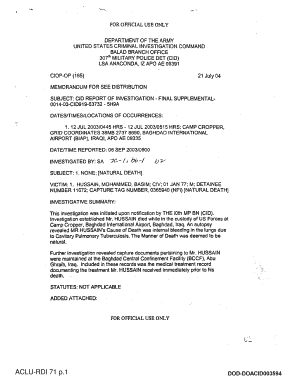 Fillable Online thetorturedatabase UNITED STATES CRIMINAL INVESTIGATION ...