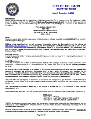 Fillable Online Bid Opening: Fax Email Print - pdfFiller