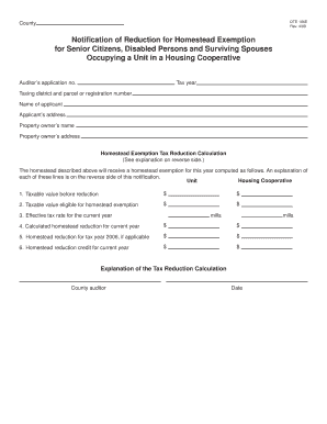 Fillable Online DTE106EFI071013indd Certificate of Reduction for ...