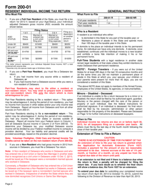 Fillable Online Form 20001 RESIDENT INDIVIDUAL INCOME TAX RETURN 1 Fax ...