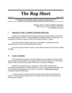 Fillable Online paw fd The Rap Sheet Issue No - paw fd Fax Email Print ...