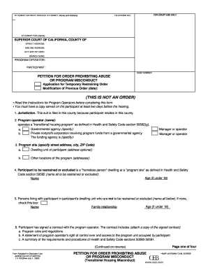 Fillable Online TH-100. Fillable Editable and Saveable California ...