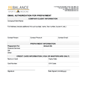 Fillable Online com EMAIL AUTHORIZATION FOR Fax Email Print - pdfFiller