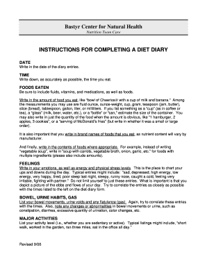 Fillable Online Bastyr Center for Natural Health Fax Email Print ...