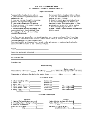 Fillable Online woodson k-state CMyFiles4-H Forms eef breeding record ...