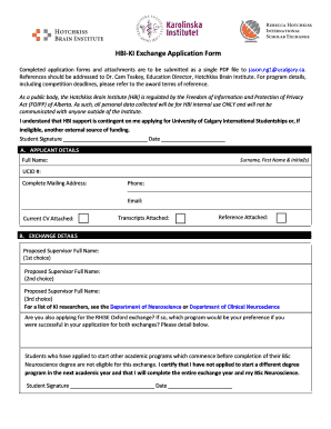Fillable Online BHBIb-KI Exchange Application Form Fax Email Print ...