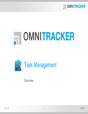 Fillable Online OMNITRACKER Task Management - OMNINET Fax Email Print ...