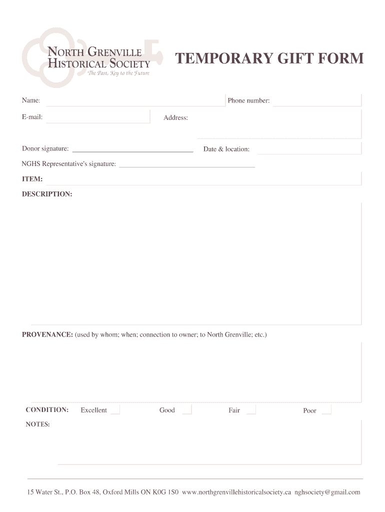 A Temporary Gift Pdf - Fill Online, Printable, Fillable, Blank | pdfFiller