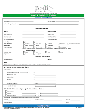 Fillable Online Doc Request form - bbnbfincbbcomb Fax Email Print ...