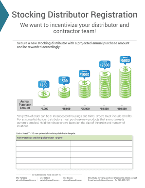 Fillable Online Stocking Distributor Registration ...