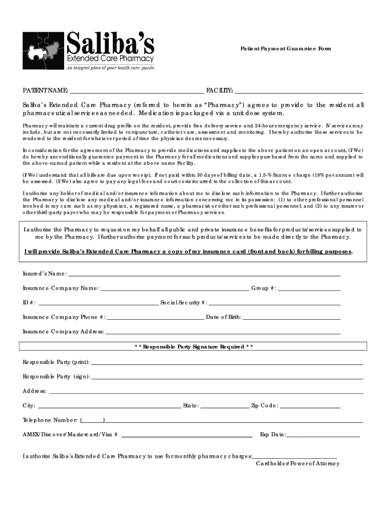 Fillable Online PHARMACY FORM Fax Email Print - pdfFiller