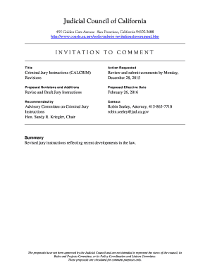 Fillable Online courts ca Judicial Council of California - California Courts Fax Email Print ...