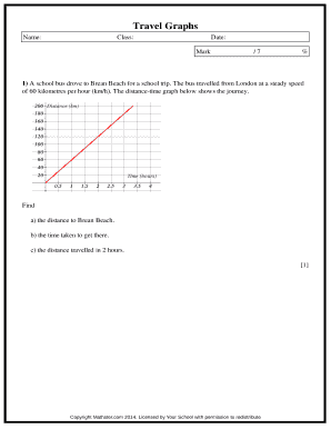 Fillable Online Travel Graphs Fax Email Print - pdfFiller