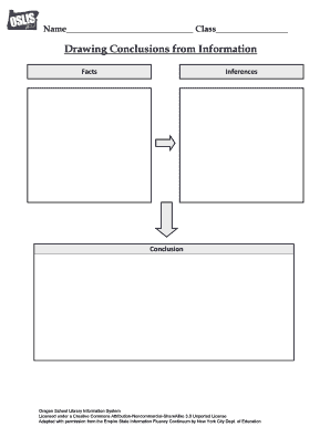 Fillable Online oslis Drawing Conclusions from Information - OSLIS Fax ...