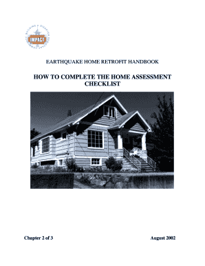 Fillable Online seattle Guide to Completing the Home Assessment ...