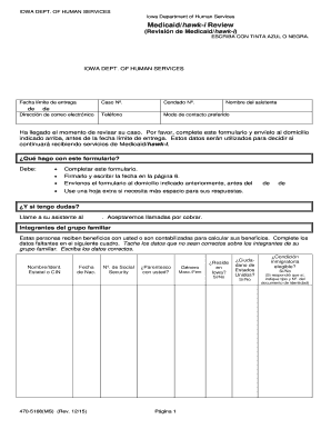Fillable Online dhs iowa 470-5168(MS) Medicaid/hawk-i Review (manual ...