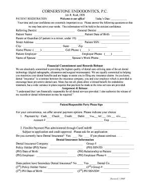 Fillable Online Patient Registrationdoc Fax Email Print - pdfFiller
