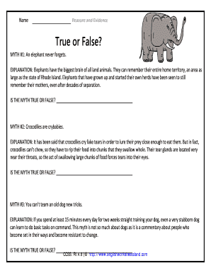 Fillable Online True or False - English Worksheets Land Fax Email Print ...