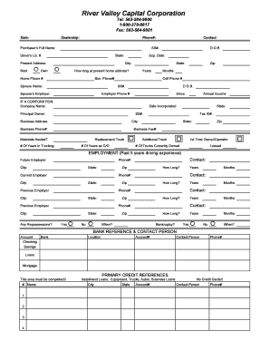 Fillable Online Owner/Operator Application.pdf - River Valley Capital ...