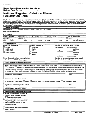 Fillable Online history idaho 10240018 NPS Form 10400 (Rv Fax Email ...